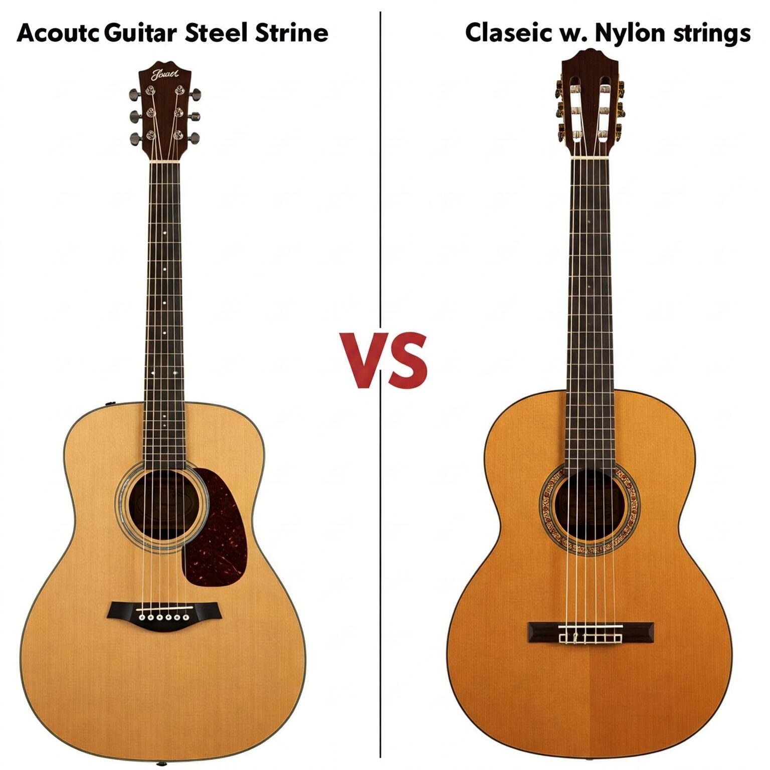 Nylon Strings vs Steel Strings: The Ultimate Guide to Choosing the ...