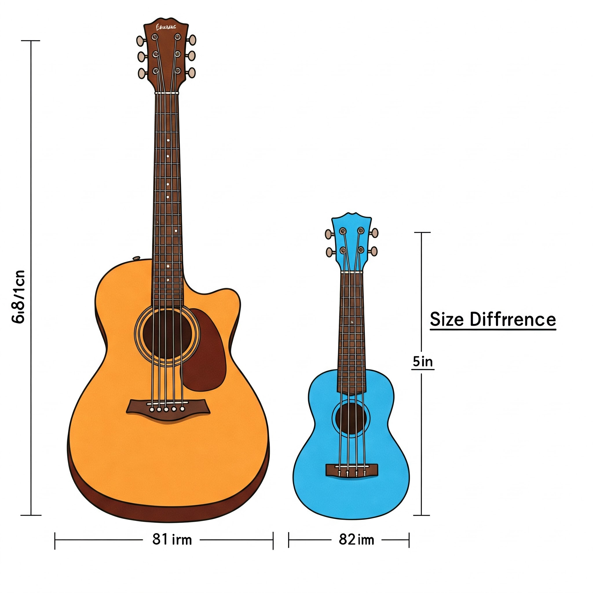 Guitar vs Ukulele: 7 Surprising Differences & How to Choose Your ...