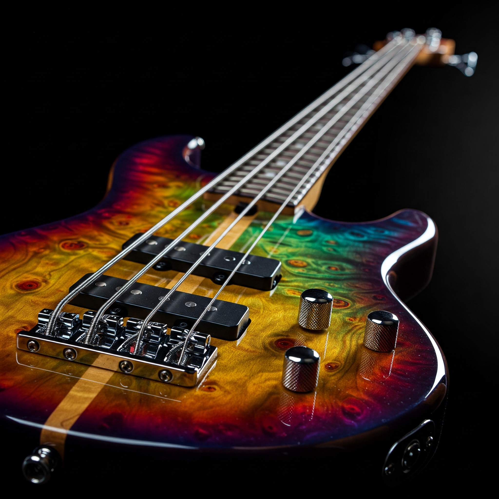 Rainbow Bass: 10 Amazing Custom Finishes That Will Transform Your Sound ...