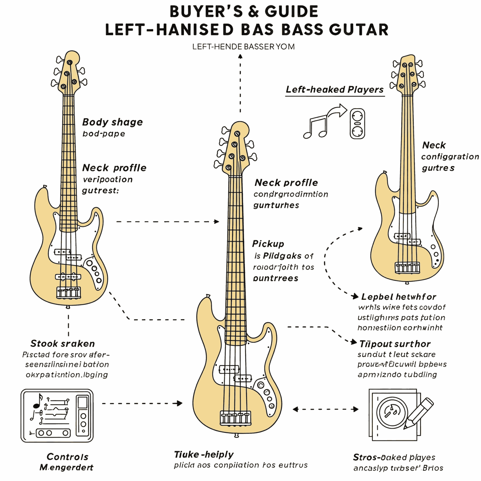 10 Best Left Handed Bass Guitar Models That Will Rock Your World in ...