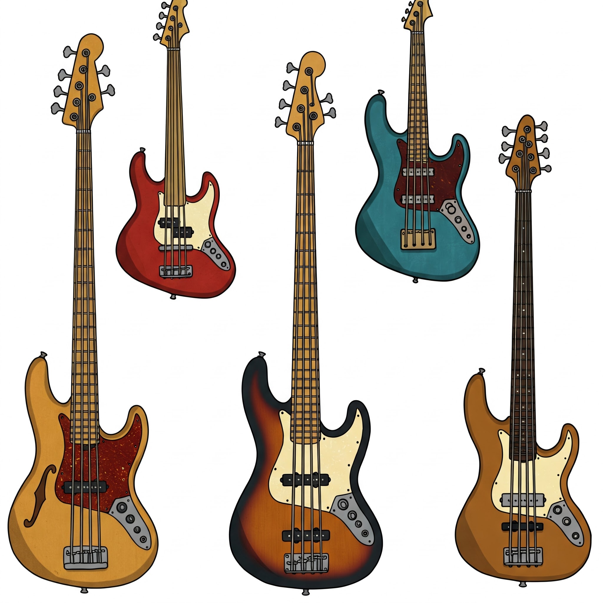 10 Astonishing Six String Bass Guitar Models That Will Transform Your ...