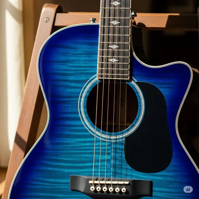 Blue Acoustic Guitar: 7 Best Models That Will Make You Stand Out (2025 ...